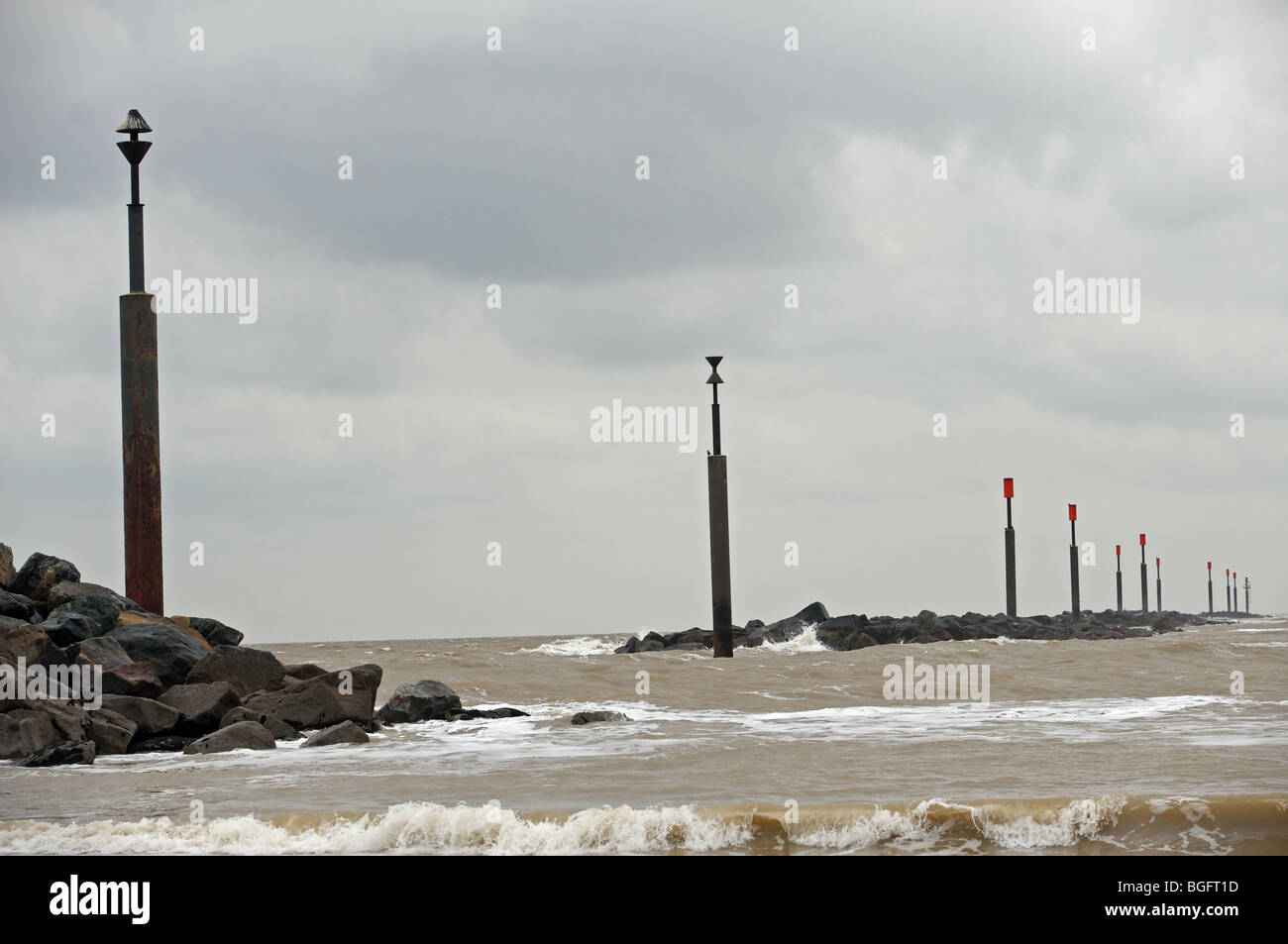 Rock barriers hi-res stock photography and images - Alamy