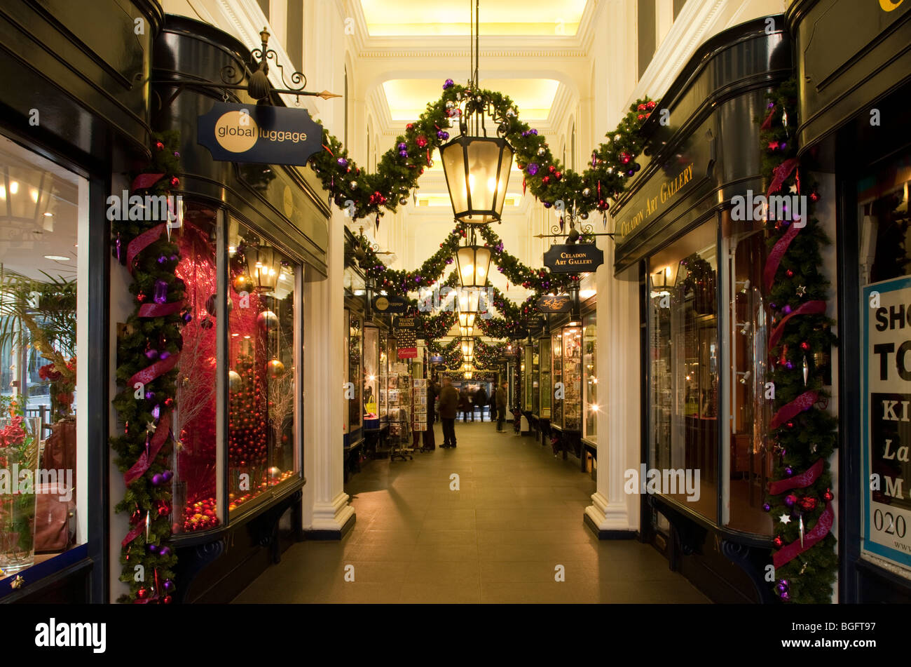 Princes Arcade, Mayfair, London Stock Photo - Alamy