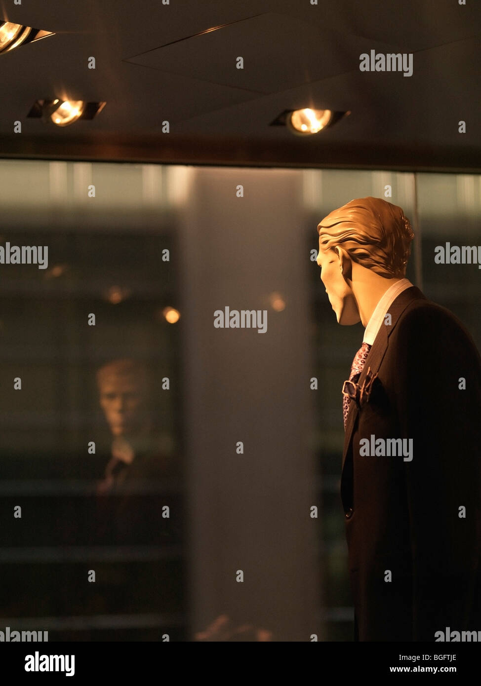 Window display of men's wear, Toronto, Ontario, Canada Stock Photo - Alamy