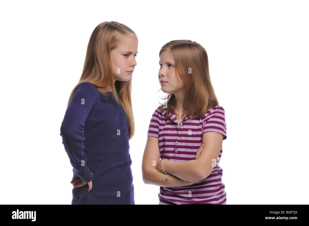 Girl conflict Cut Out Stock Images & Pictures - Alamy