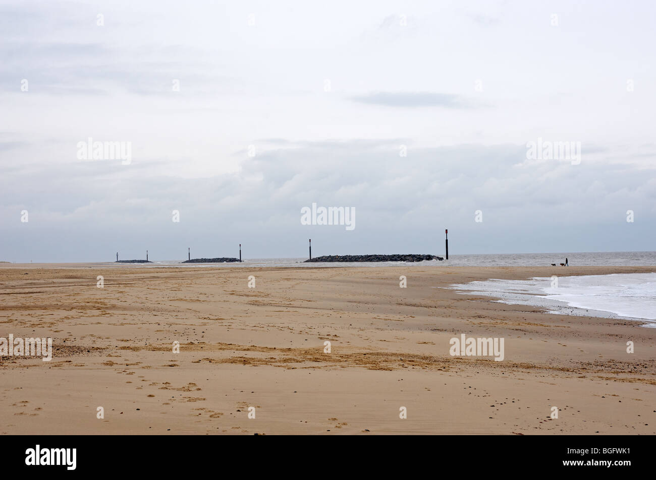 Manmade reefs (rock armor groyne) built for protection against coastal ...