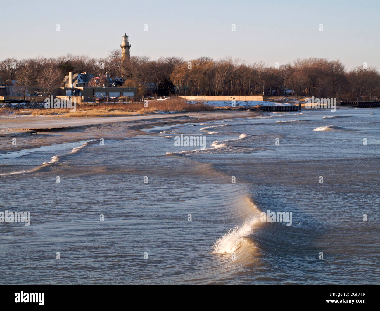 Grosse point beach hi-res stock photography and images - Alamy