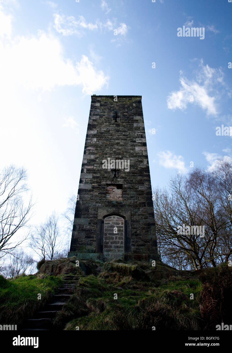 Earl Grey Tower on Stanton Moor between Birchover and Rowsley in the ...