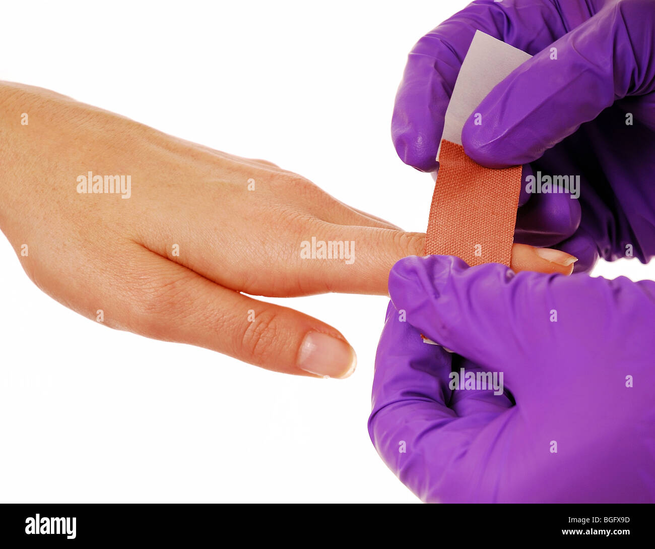 To Apply A Plaster Stock Photos & To Apply A Plaster Stock Images - Alamy