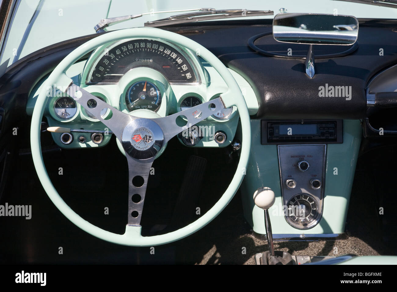 Chevrolet corvette dashboard hi-res stock photography and images - Alamy