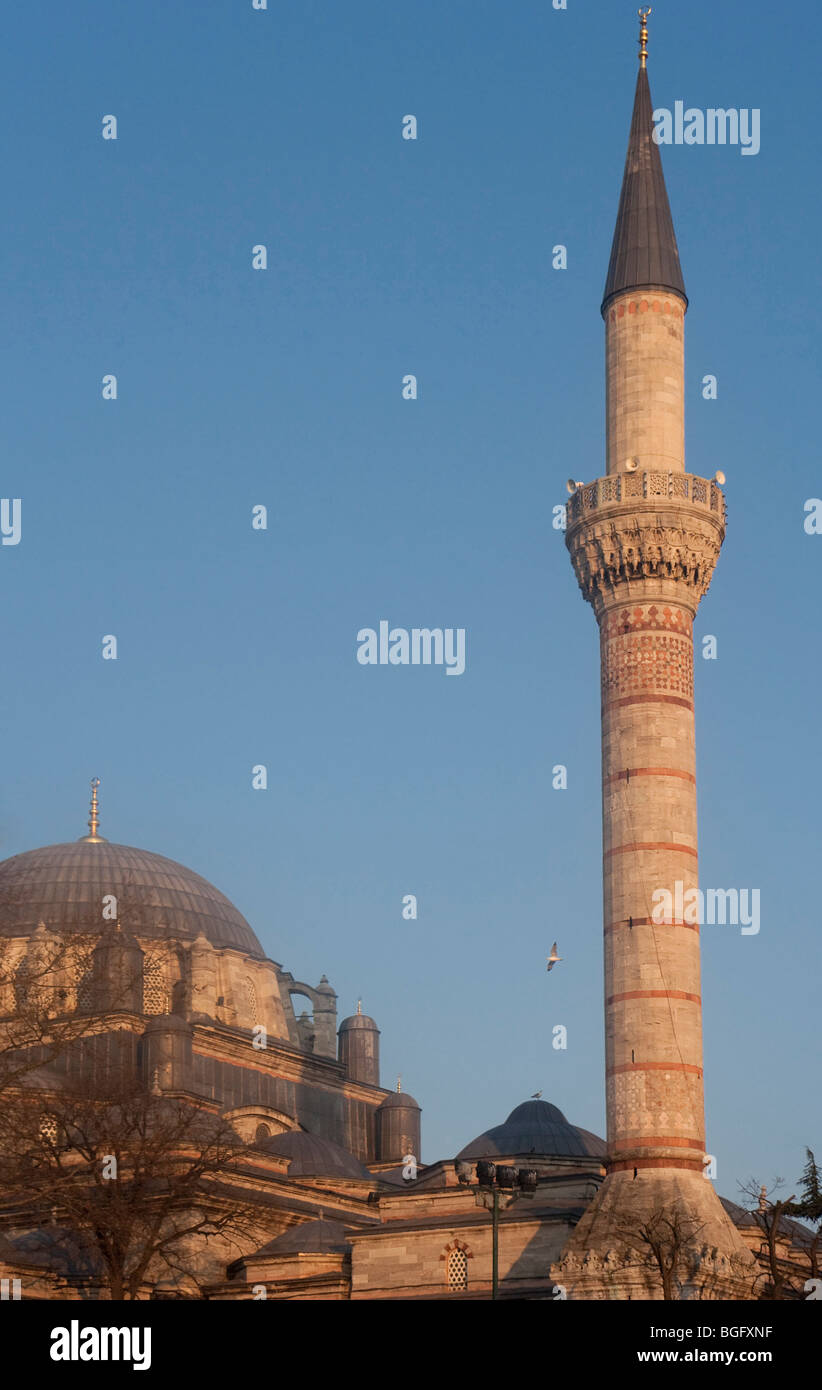 Bayezid II Mosque with Minaret in Istanbul - Beyazit Camii, Eminonu District, Istanbul, Turkey ...