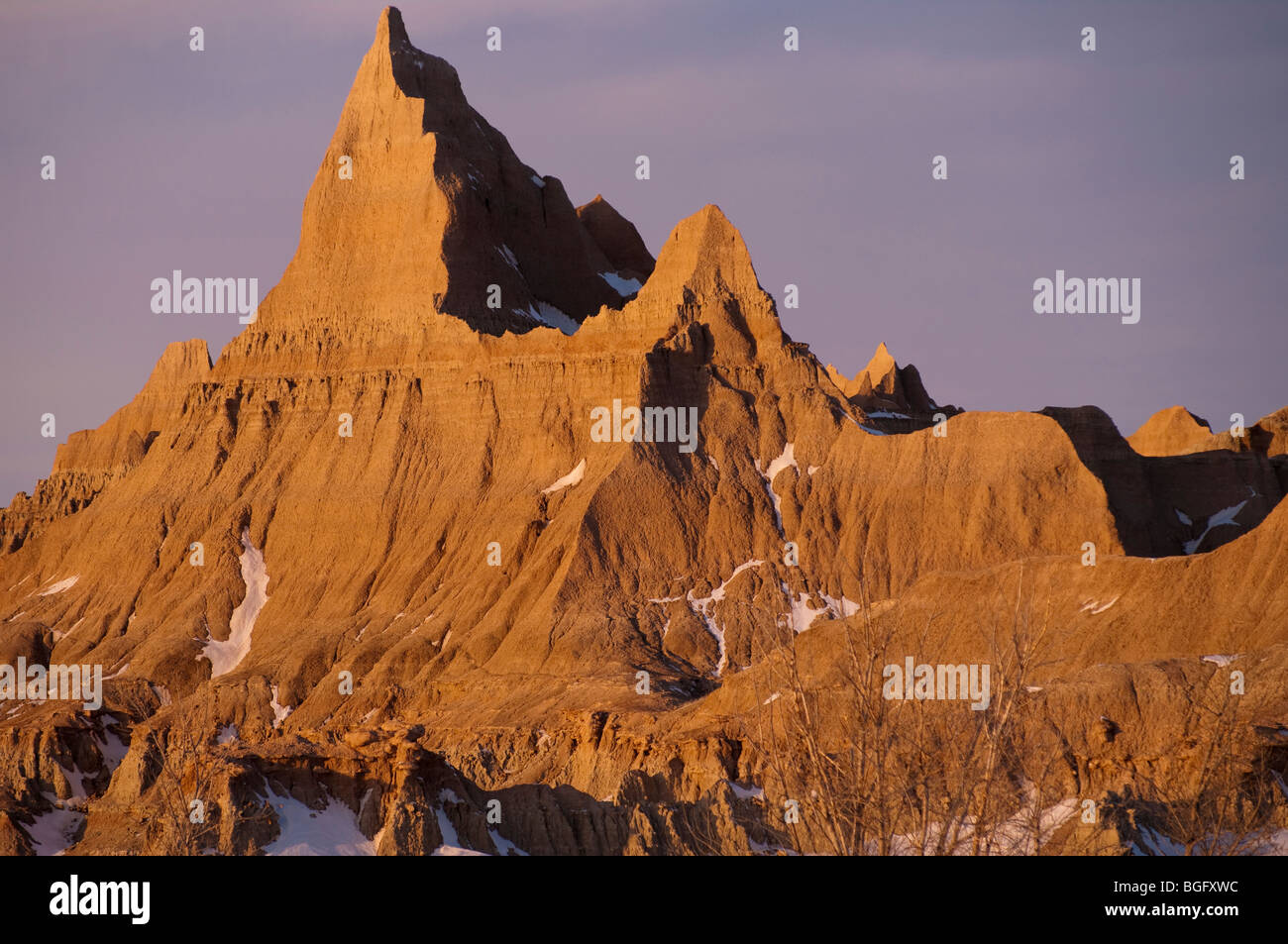 Badlands south dakota winter hi-res stock photography and images - Alamy