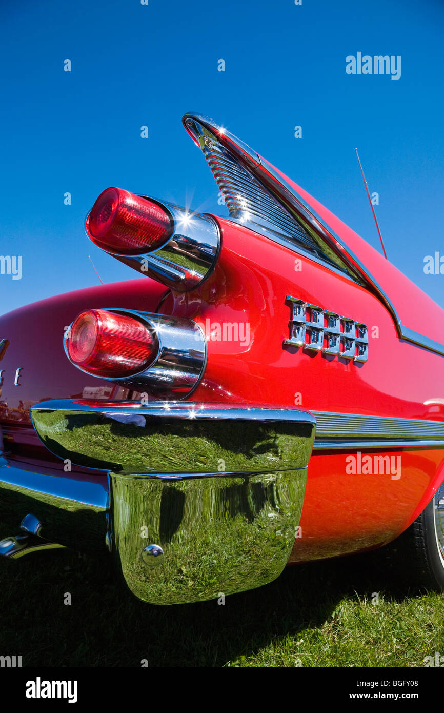 Classic american car with wings hi-res stock photography and images - Alamy