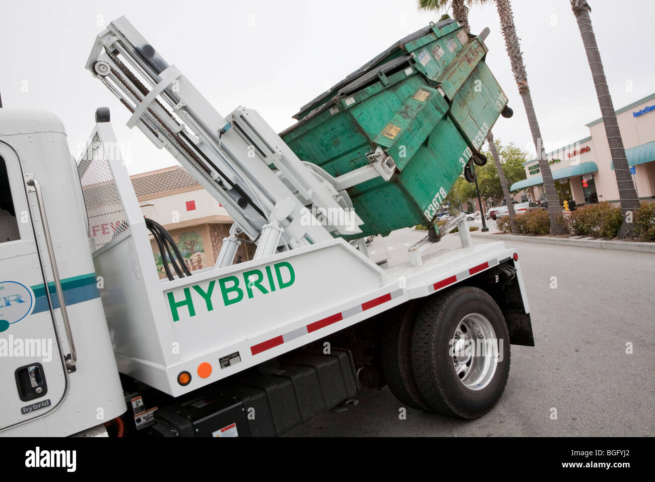 Tilted truck hi-res stock photography and images - Alamy