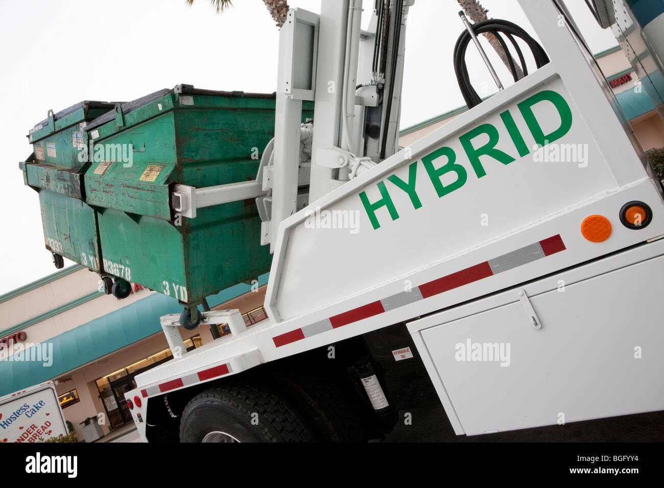 Tilted truck hi-res stock photography and images - Alamy