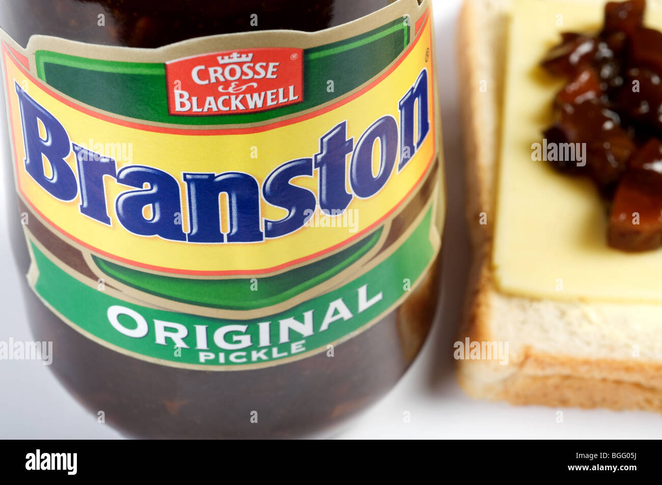 Crosse and Blackwell Branston pickle Stock Photo - Alamy