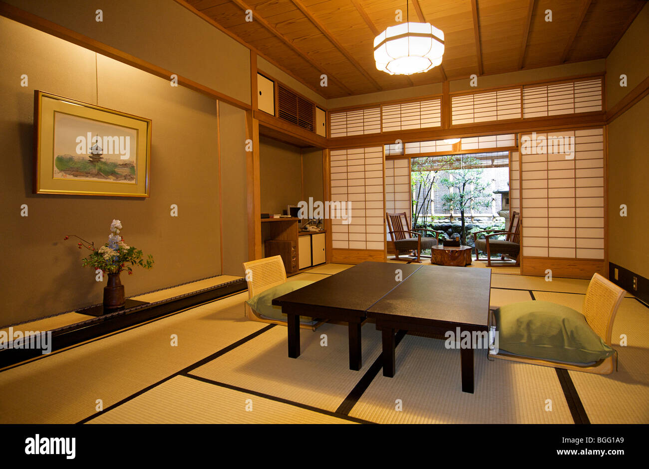 Gion Hatanaka. Japanese ryokan. A traditional style guest house. Kyoto ...