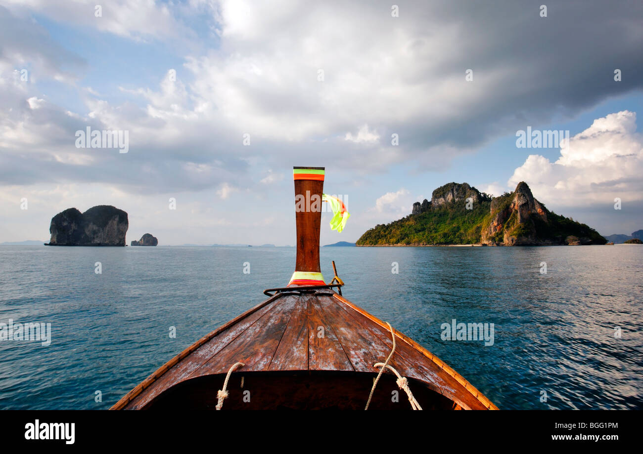 Long tail boat in Thailand Stock Photo - Alamy