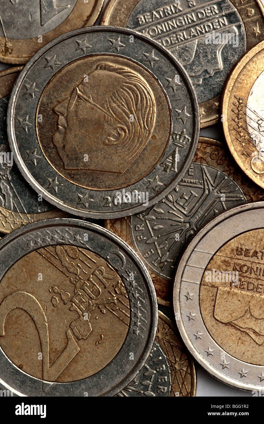 German money coins old hi-res stock photography and images - Alamy