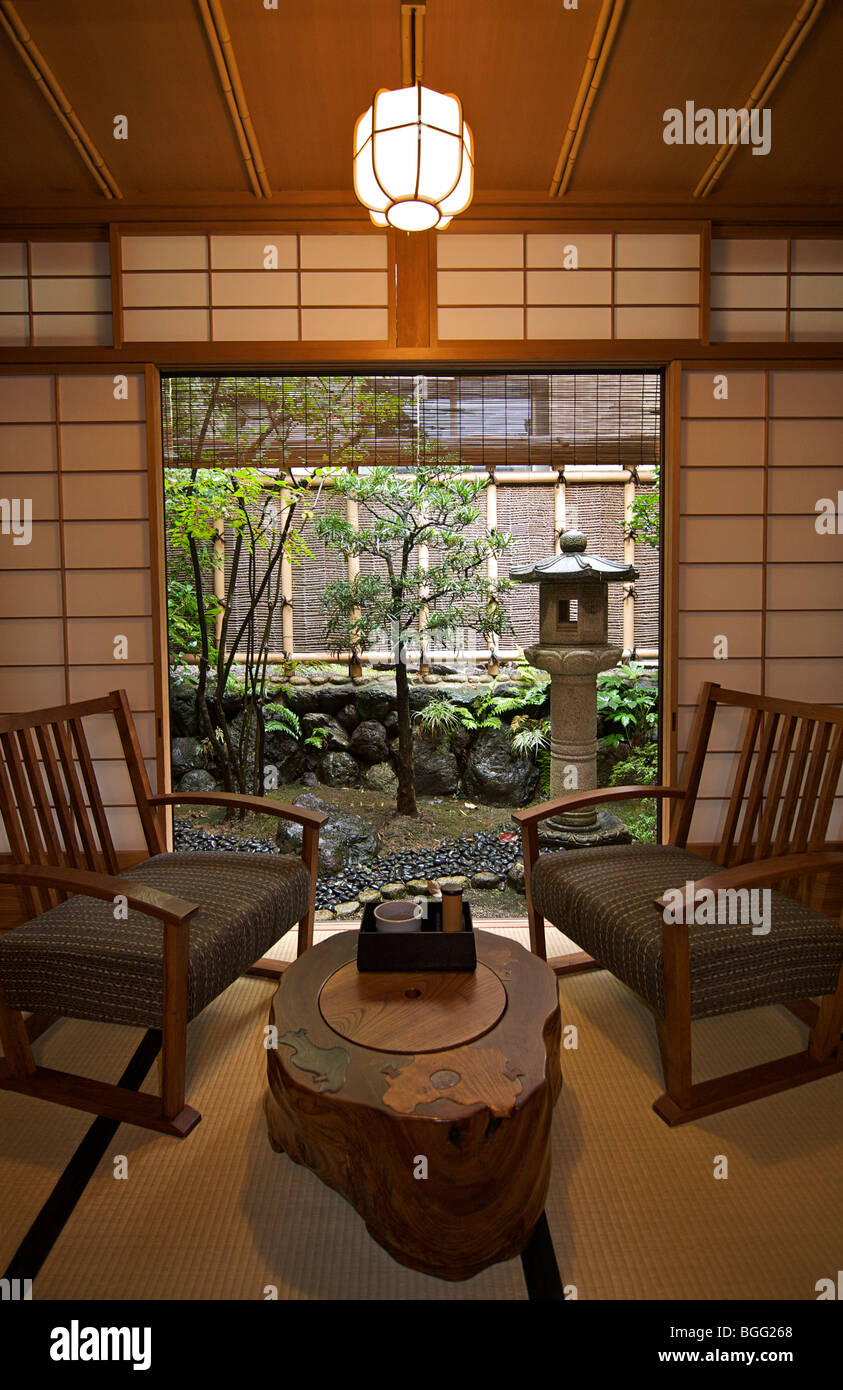 Gion Hatanaka. Japanese ryokan. A traditional style guest house. Guest ...