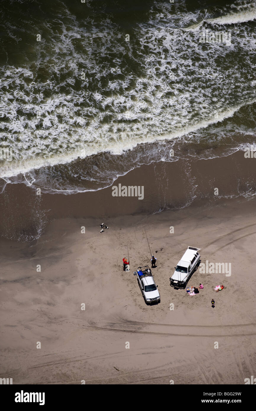 Shore fishing, Namibia Stock Photo - Alamy