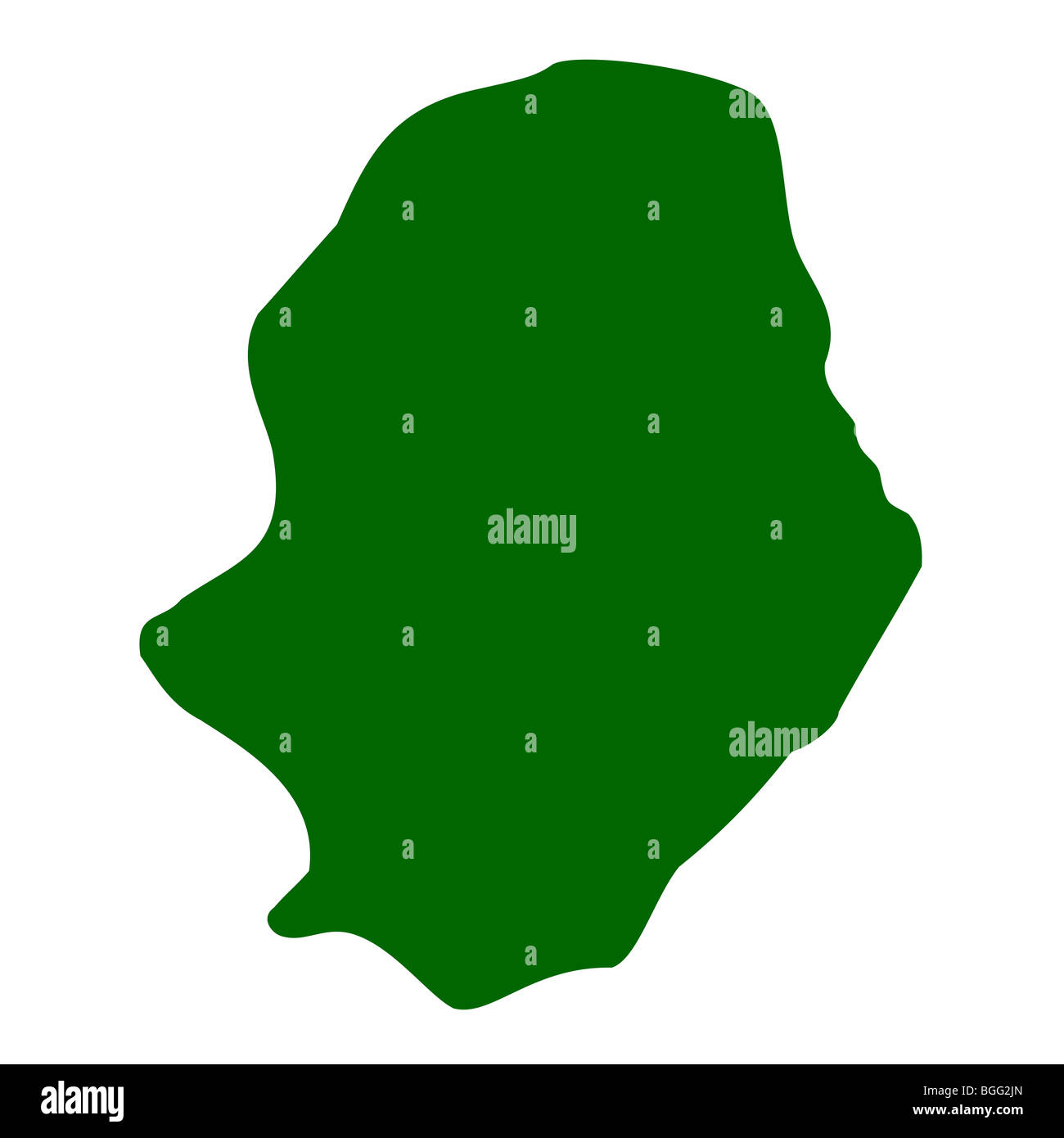 Map of Niue Island, isolated on white background Stock Photo - Alamy