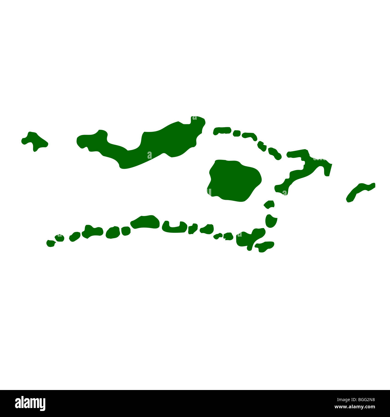 Map of Palmyra Atoll islands, isolated on white background Stock Photo ...