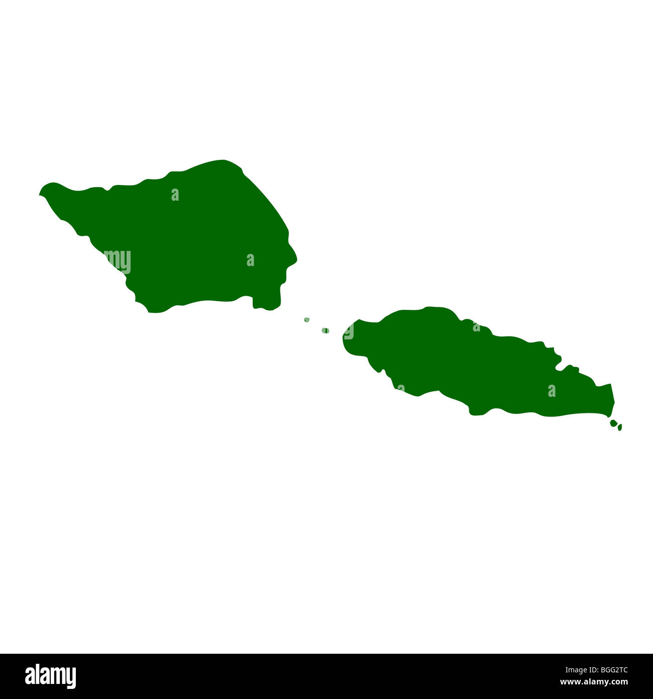 Map of samoa hi-res stock photography and images - Alamy