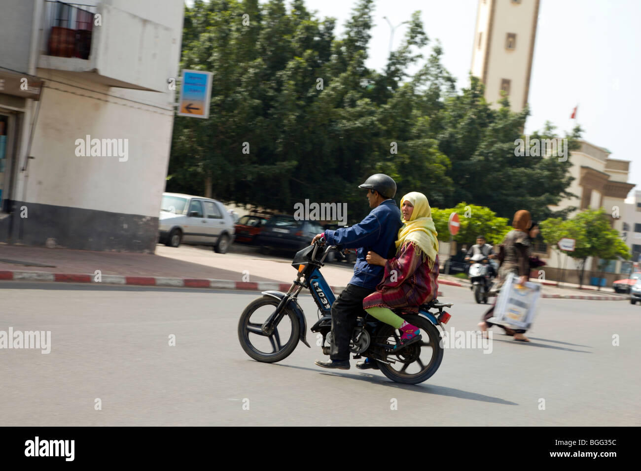 Moped and motorcycle hi-res stock photography and images - Alamy
