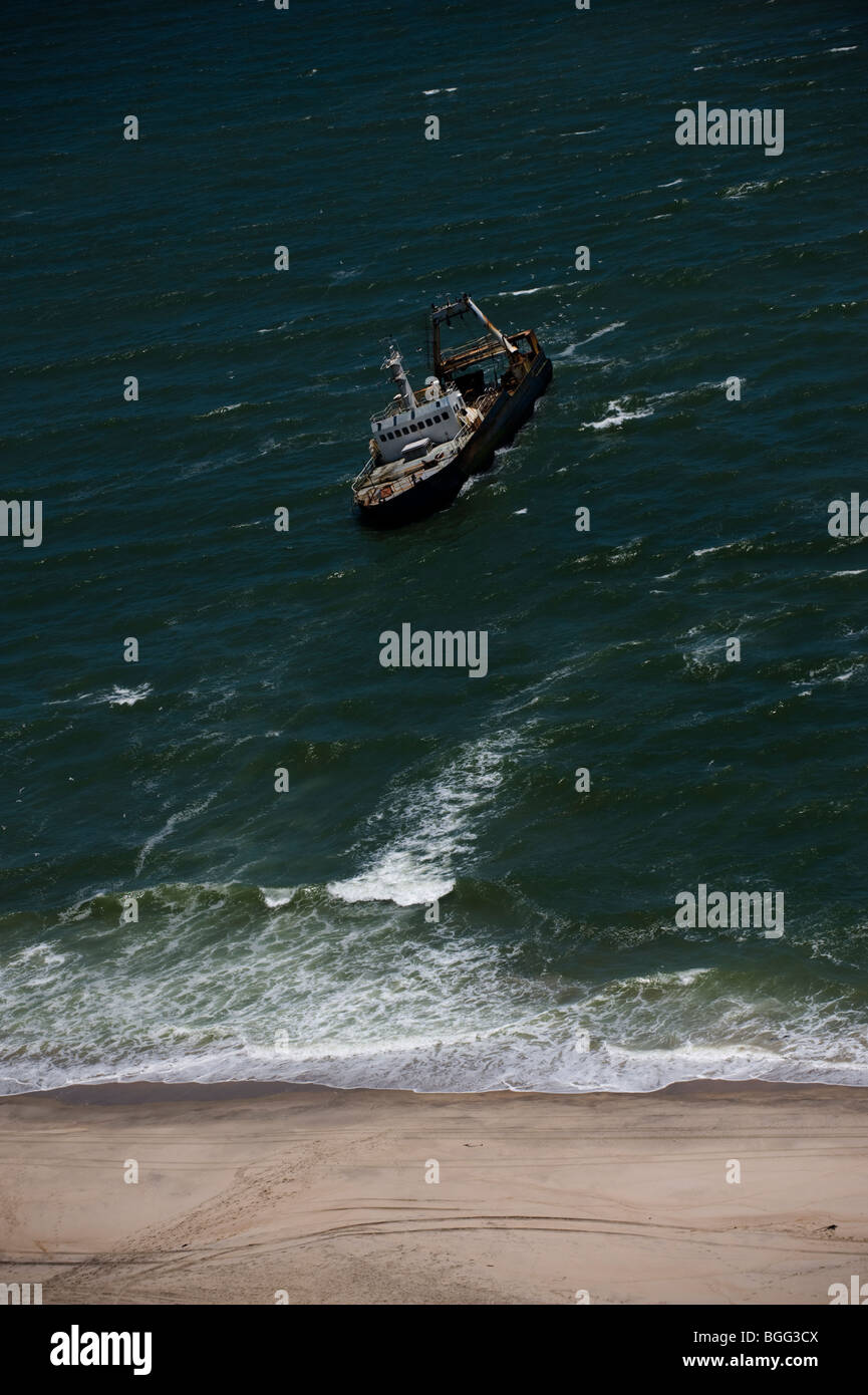 Shipwreck on the Skeleton Coast, Namibia Stock Photo - Alamy