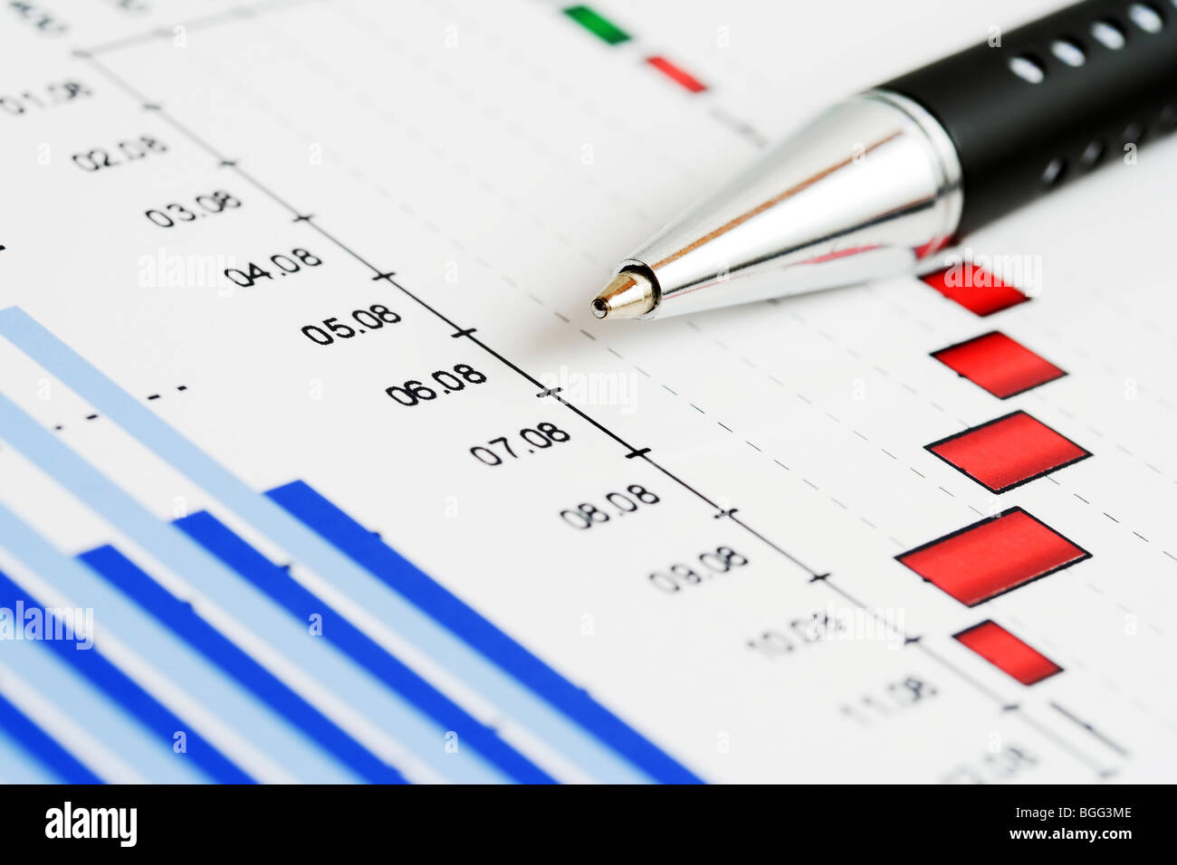 Stock market graphs and charts Stock Photo - Alamy