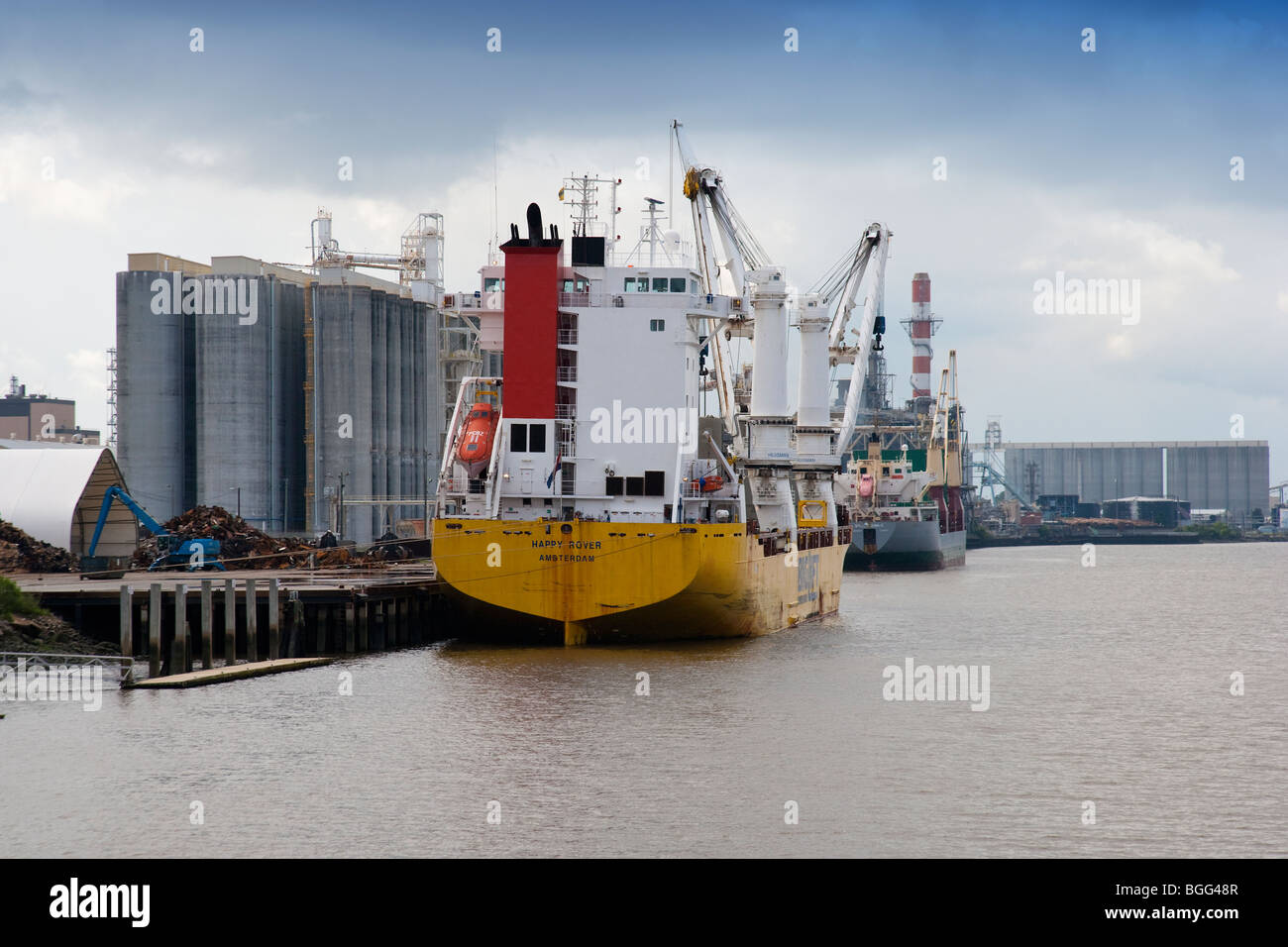 Savannah River traffic Stock Photo - Alamy