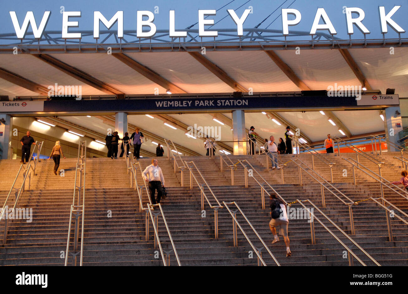 Wembley Stadium Steps High Resolution Stock Photography and Images - Alamy