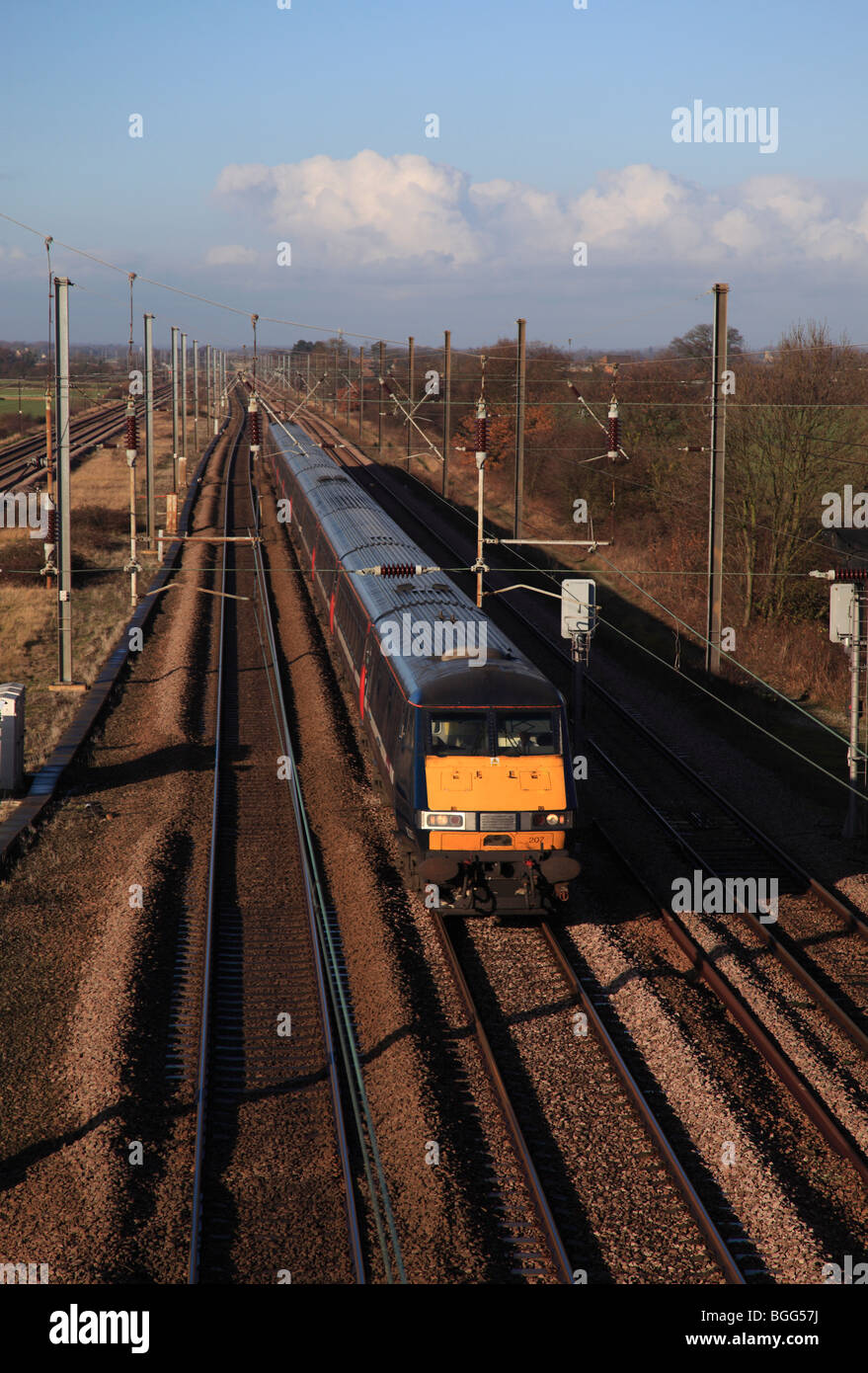 82207 East Coast Trains Operating Company Electric DVT East Coast Main ...