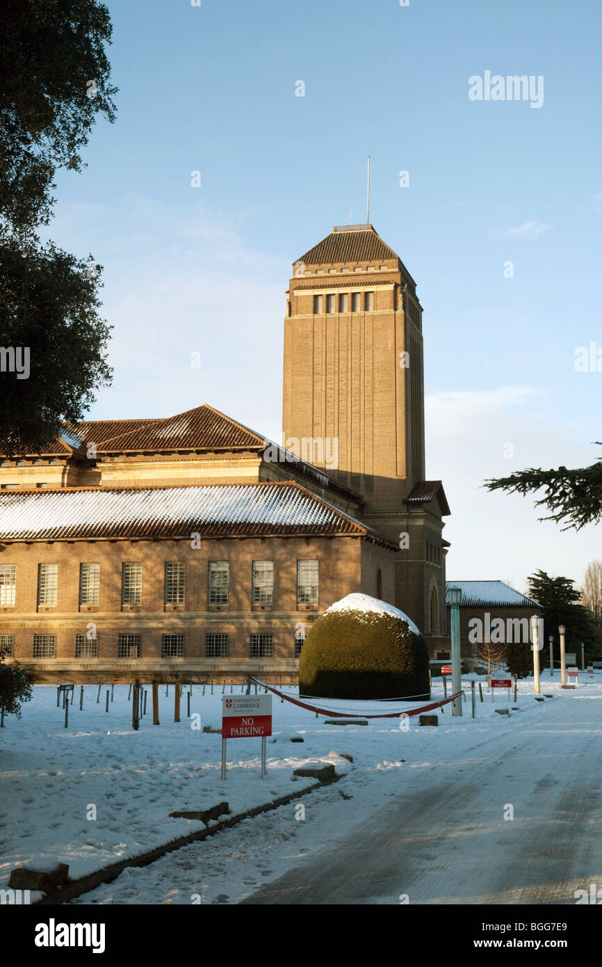 Cambridge University Library building, Cambridge, UK Stock Photo - Alamy
