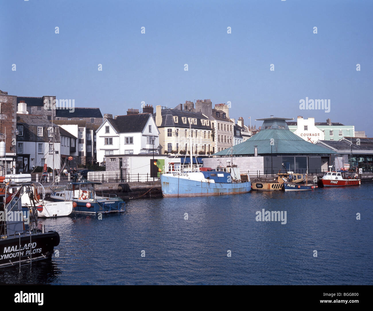 The Barbican, Sutton Harbour, Plymouth, Devon, England, United Kingdom ...