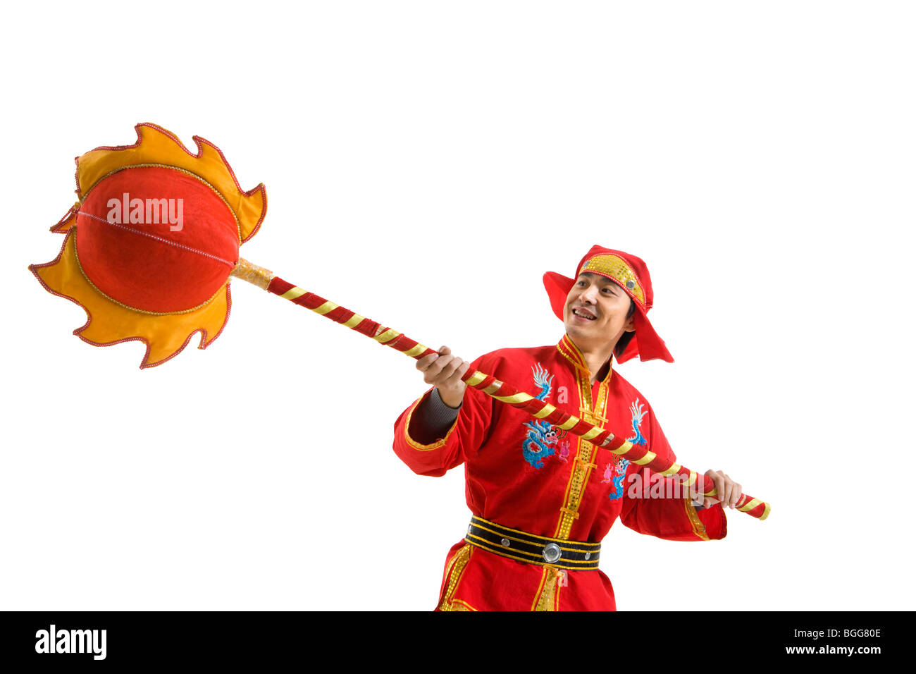 Chinese traditional dragon dancing Stock Photo - Alamy