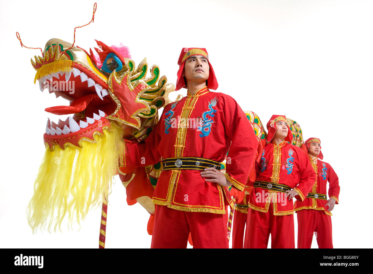 Back of chinese dragon costume hi-res stock photography and images - Alamy