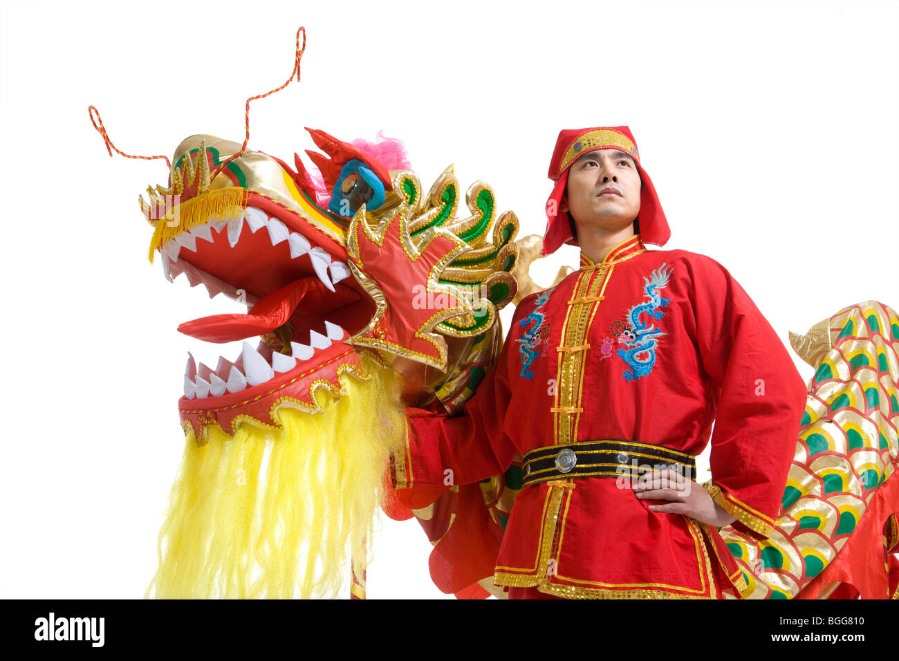 Back of chinese dragon costume hi-res stock photography and images - Alamy