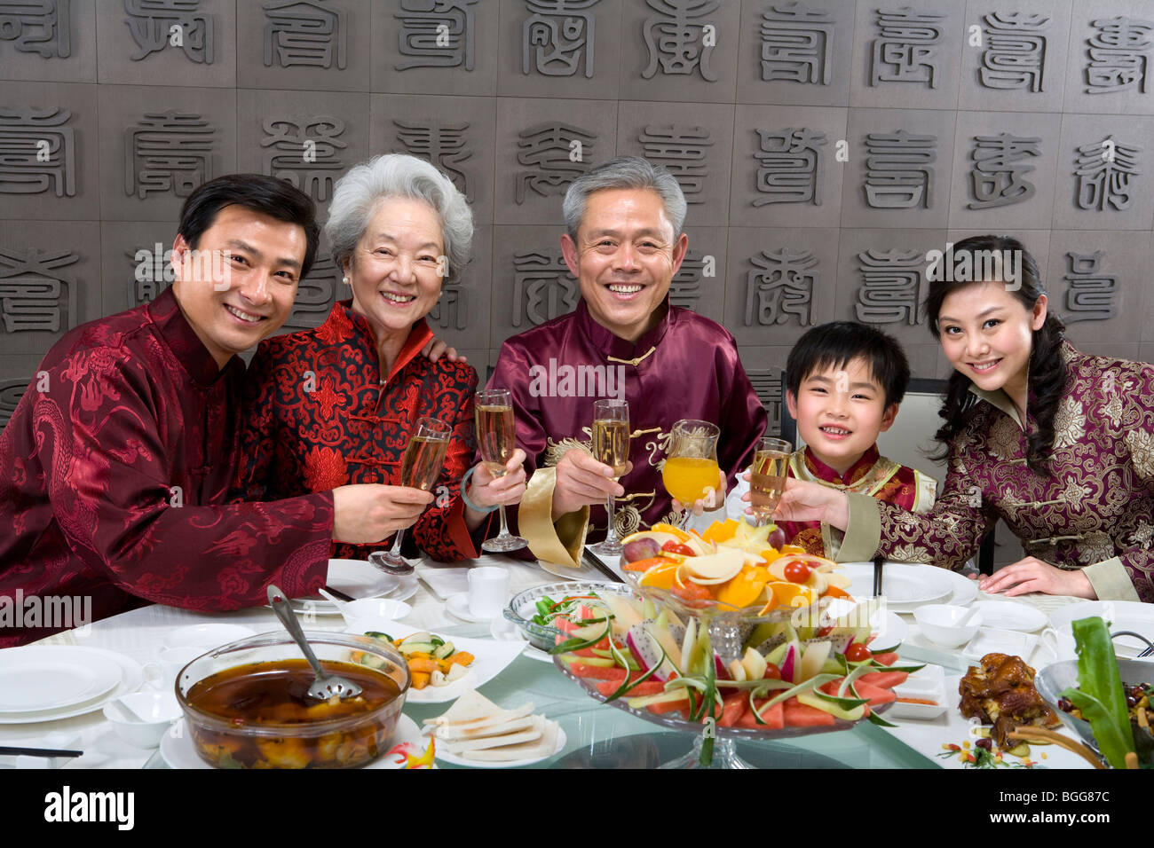 Lazy susan table hi-res stock photography and images - Alamy