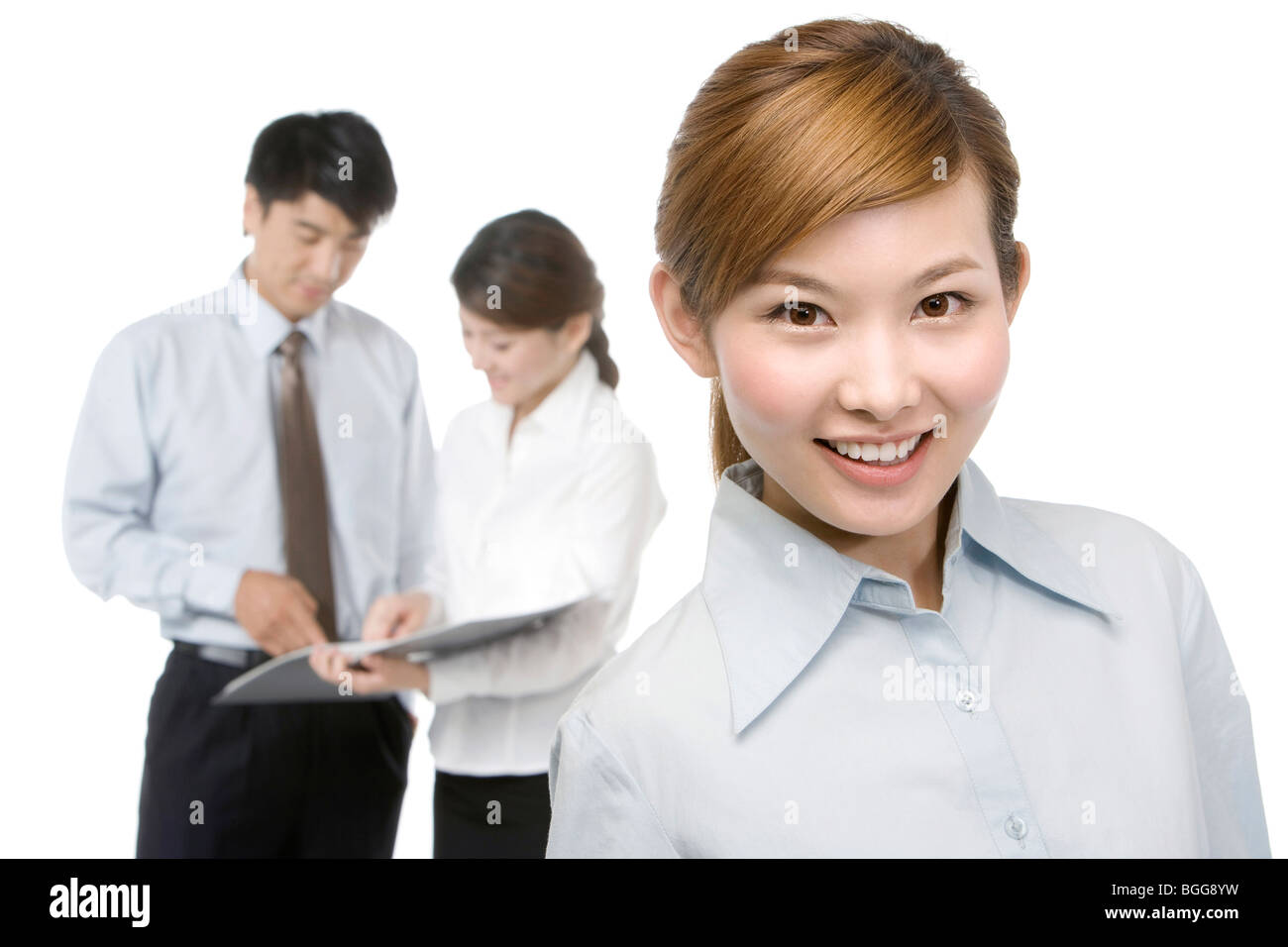 Businessmen in office Stock Photo - Alamy
