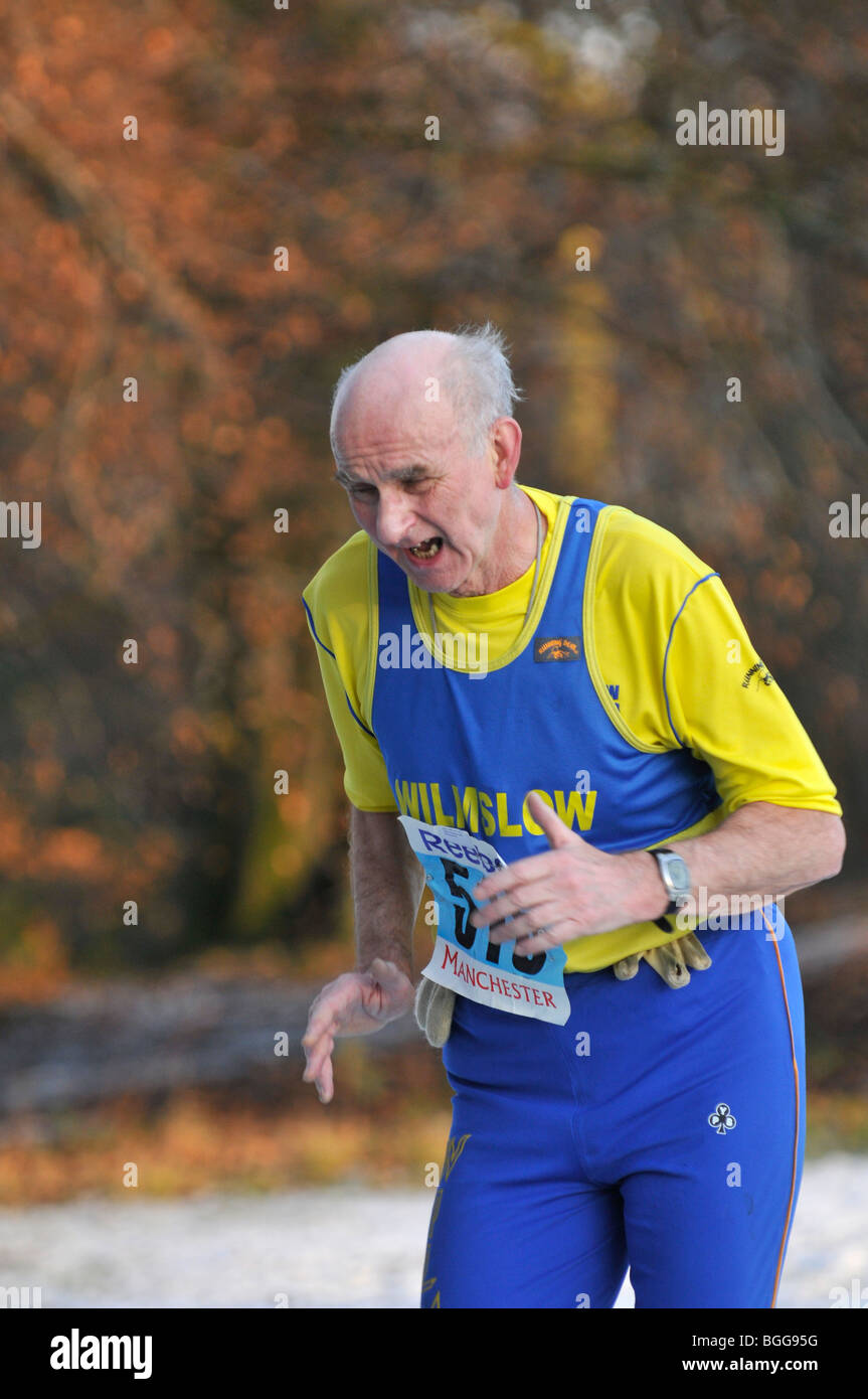 Tired old man in track hi-res stock photography and images - Alamy