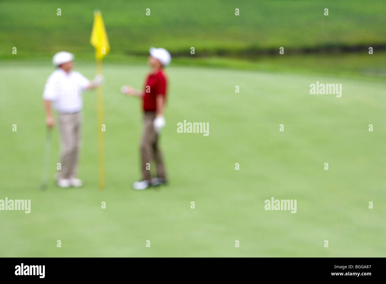 Golfers laughing hi-res stock photography and images - Alamy