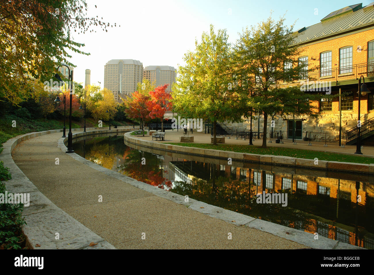 AJD61844, Richmond, VA, Virginia, James River, downtown, riverfront ...