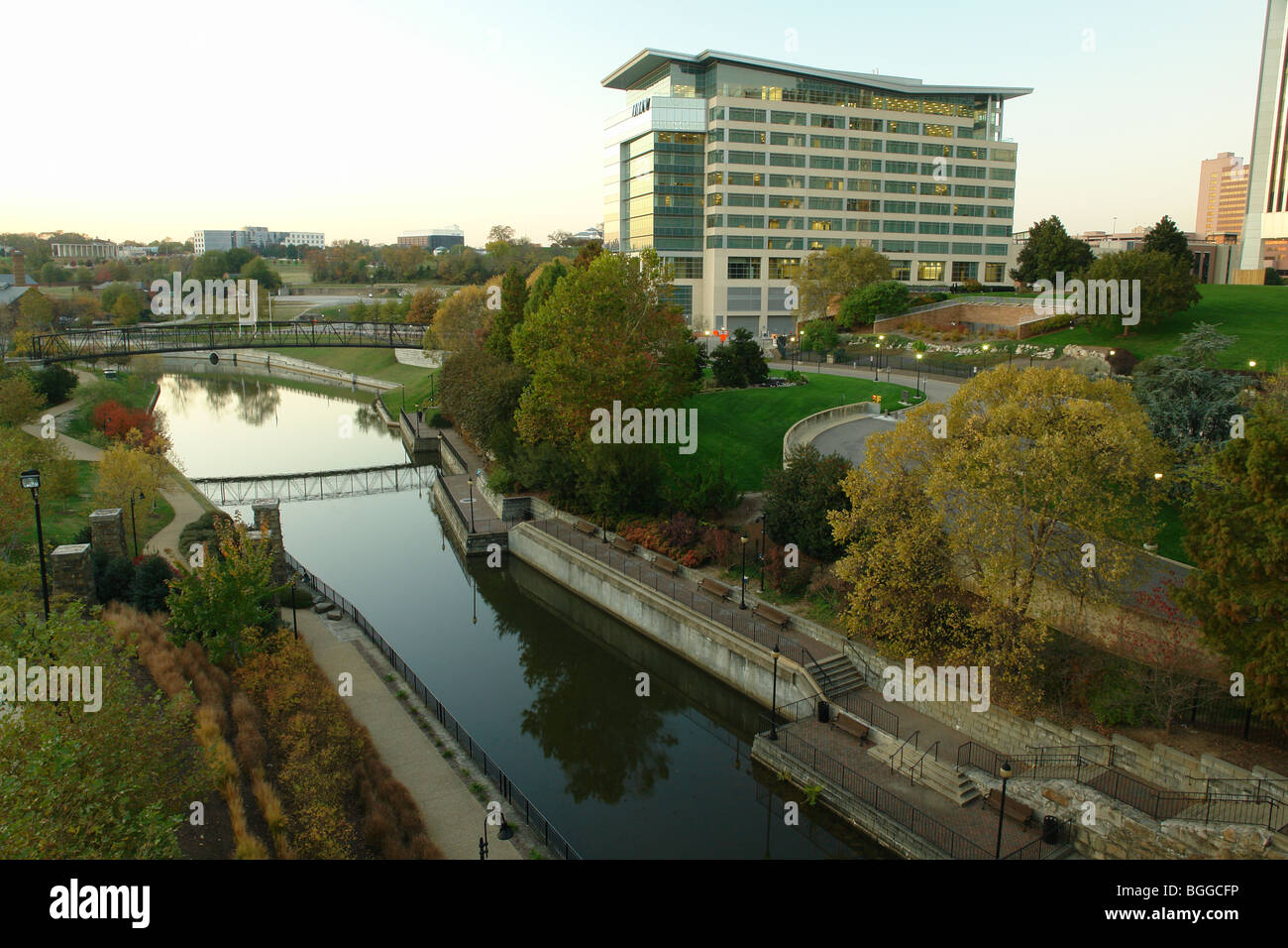 AJD61866, Richmond, VA, Virginia, James River, downtown, skyline ...