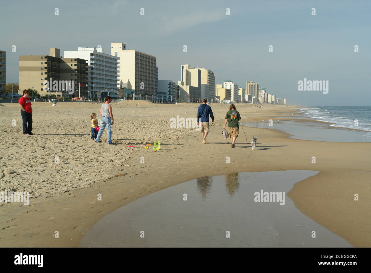 AJD61945, Virginia Beach, VA, Virginia, Atlantic Ocean, beach Stock ...