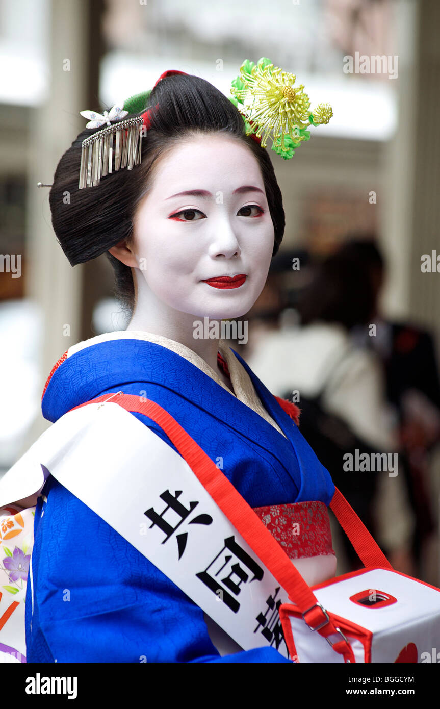 Japanese Maiko, Kyoto, Japan Stock Photo - Alamy