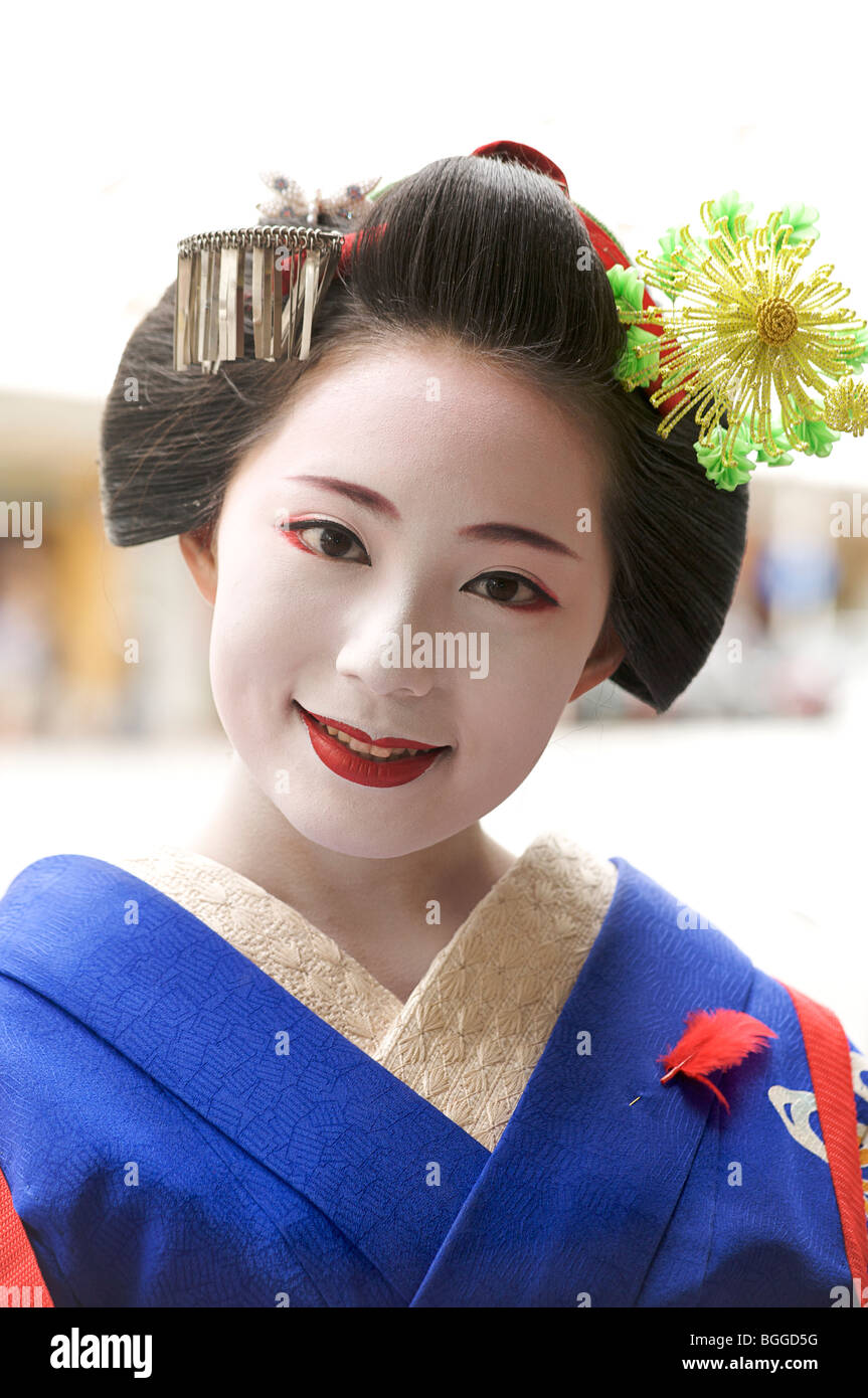 Japanese Maiko, Kyoto, Japan Stock Photo - Alamy