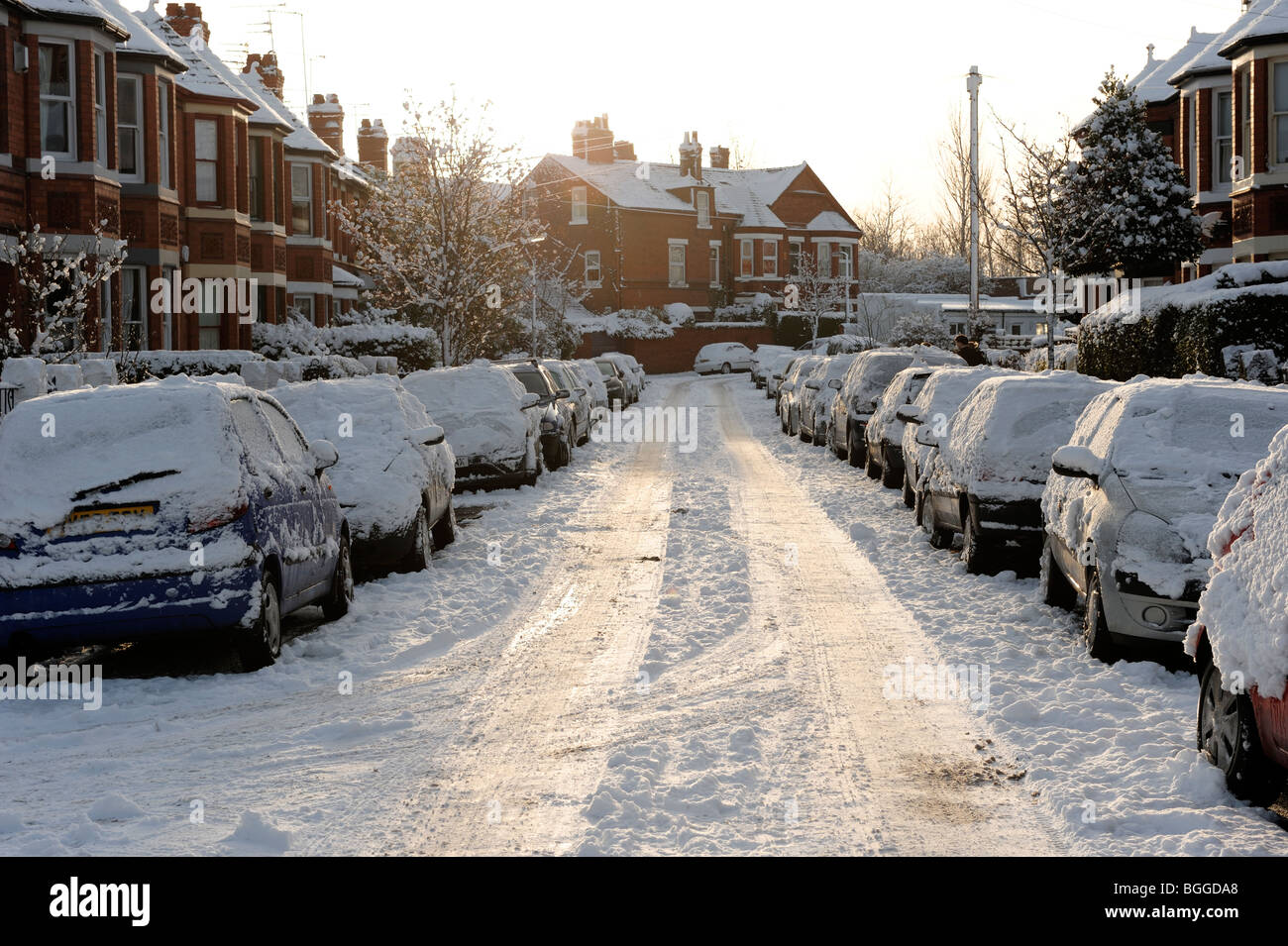 january snow in england 2010 Stock Photo - Alamy