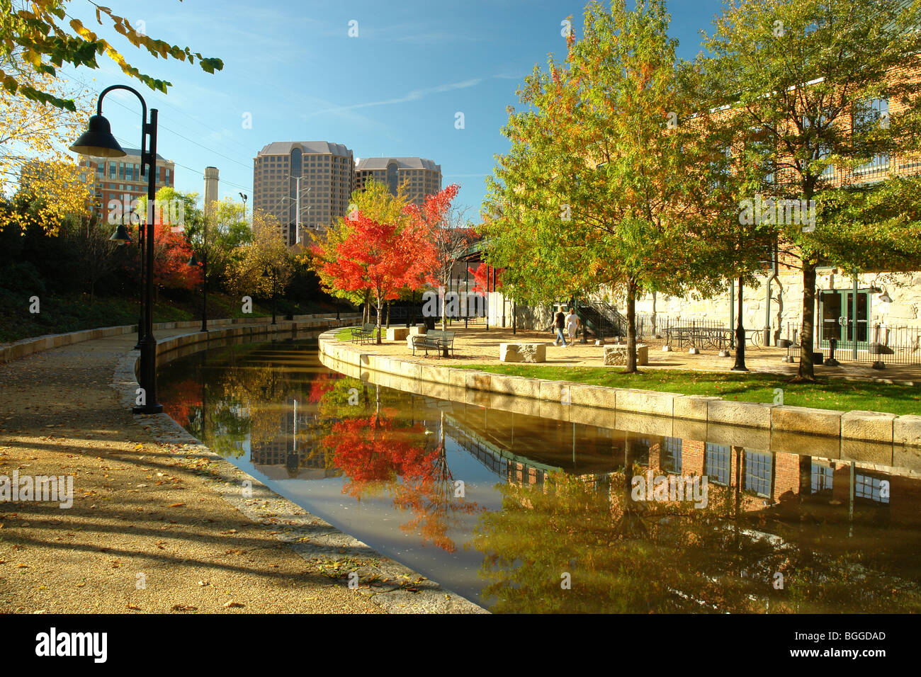 AJD62123, Richmond, VA, Virginia, James River, downtown, riverfront ...