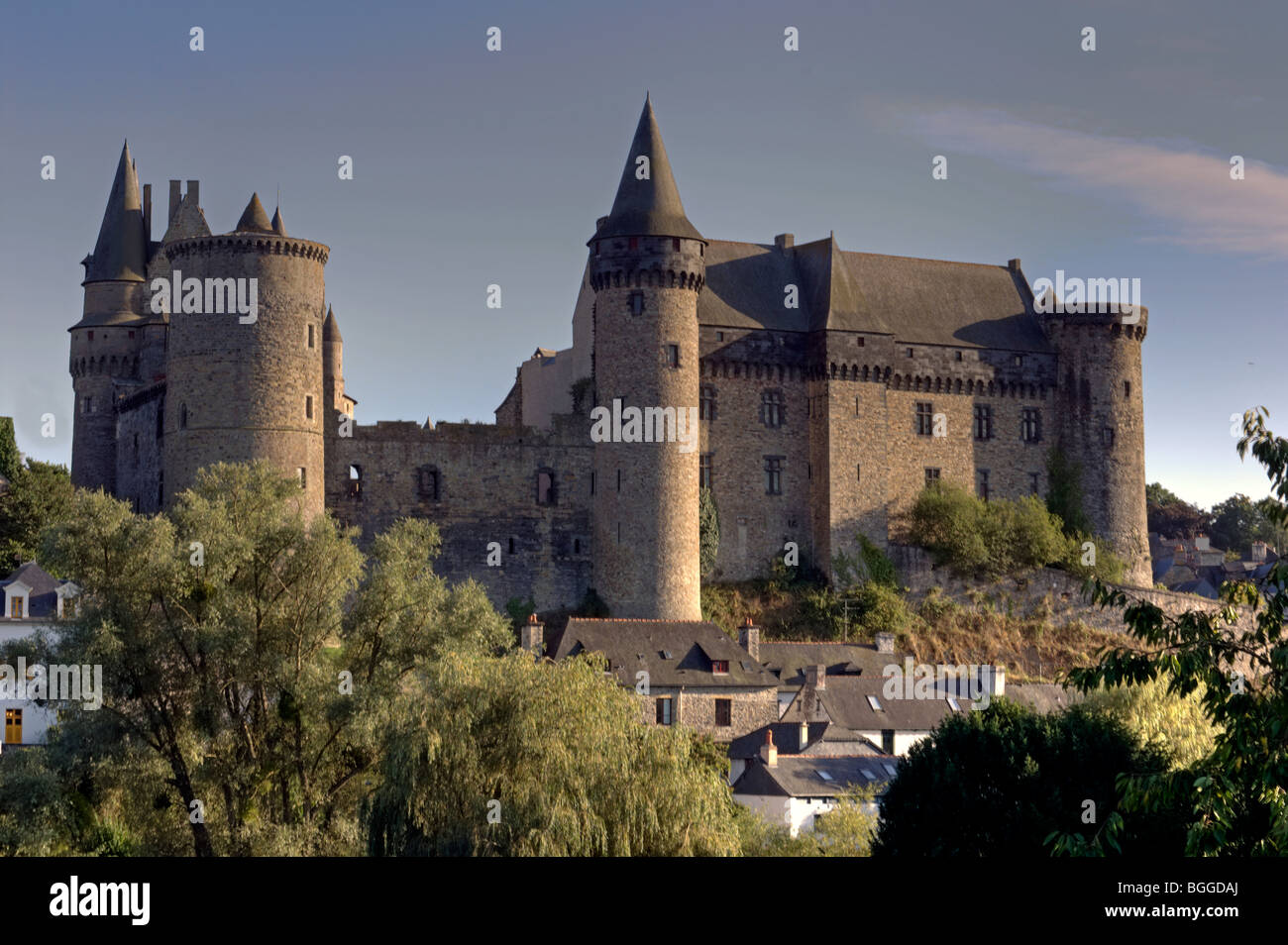 Brittany bretagne chateau hi-res stock photography and images - Alamy