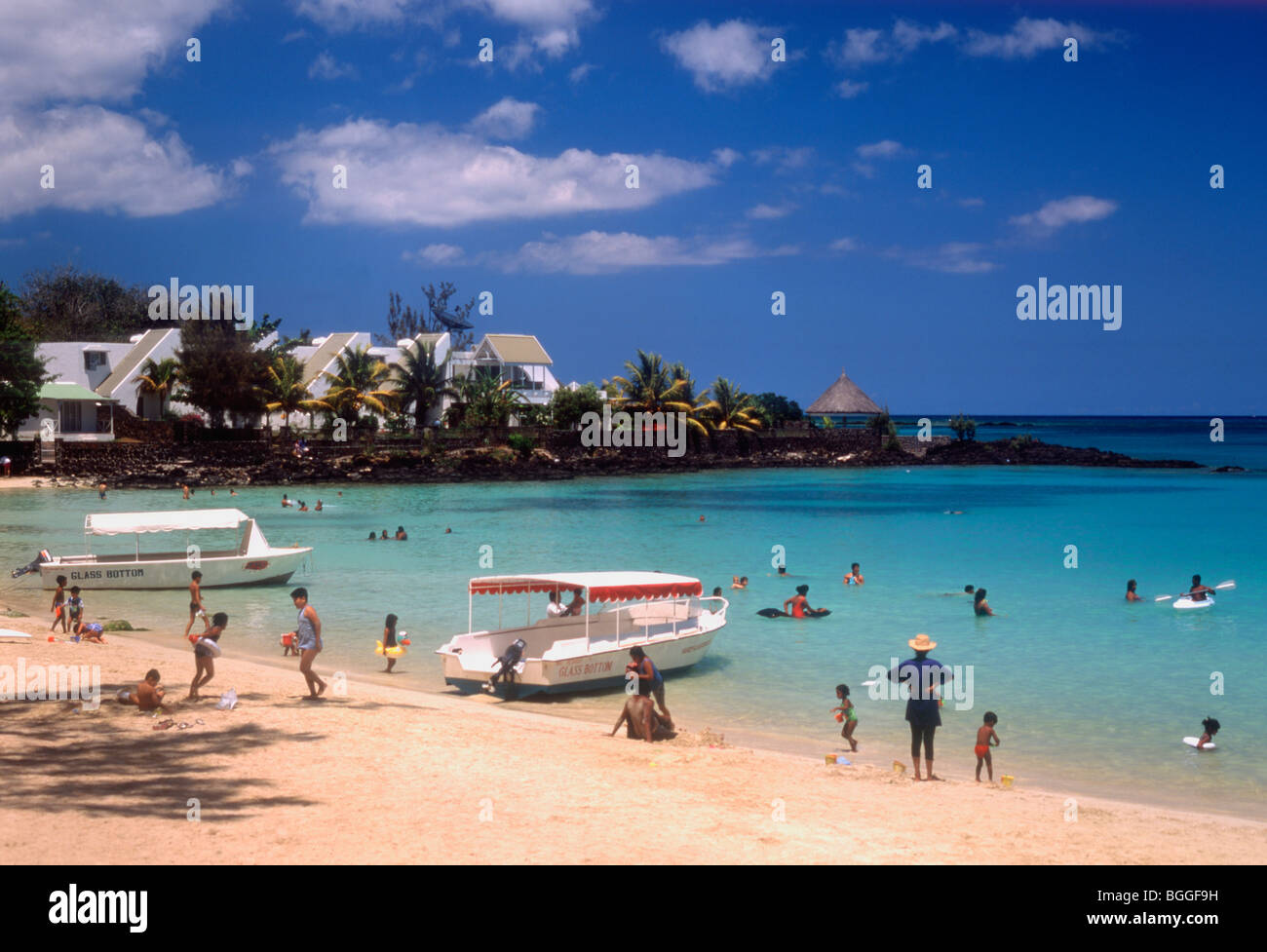 Mauritius Pereybere beach, near Grand Baie Stock Photo - Alamy