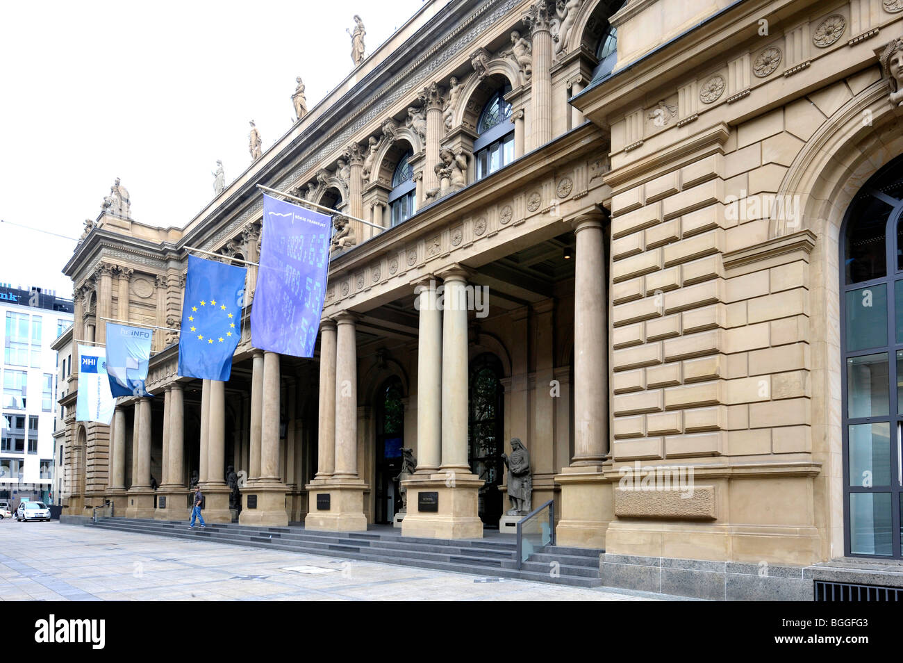 Stock Exchange In Frankfurt Germany High Resolution Stock Photography ...