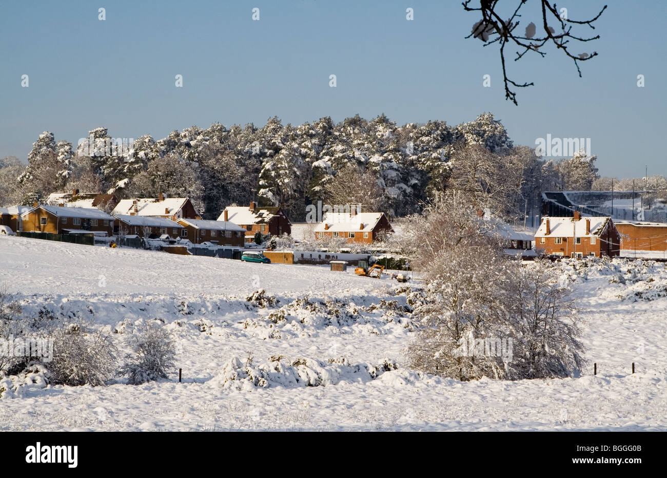 Estate snow hi-res stock photography and images - Alamy