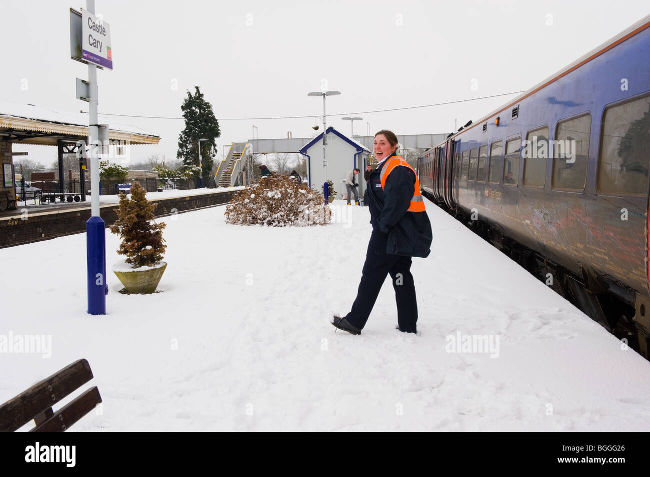 Somerset snow castle hi-res stock photography and images - Alamy